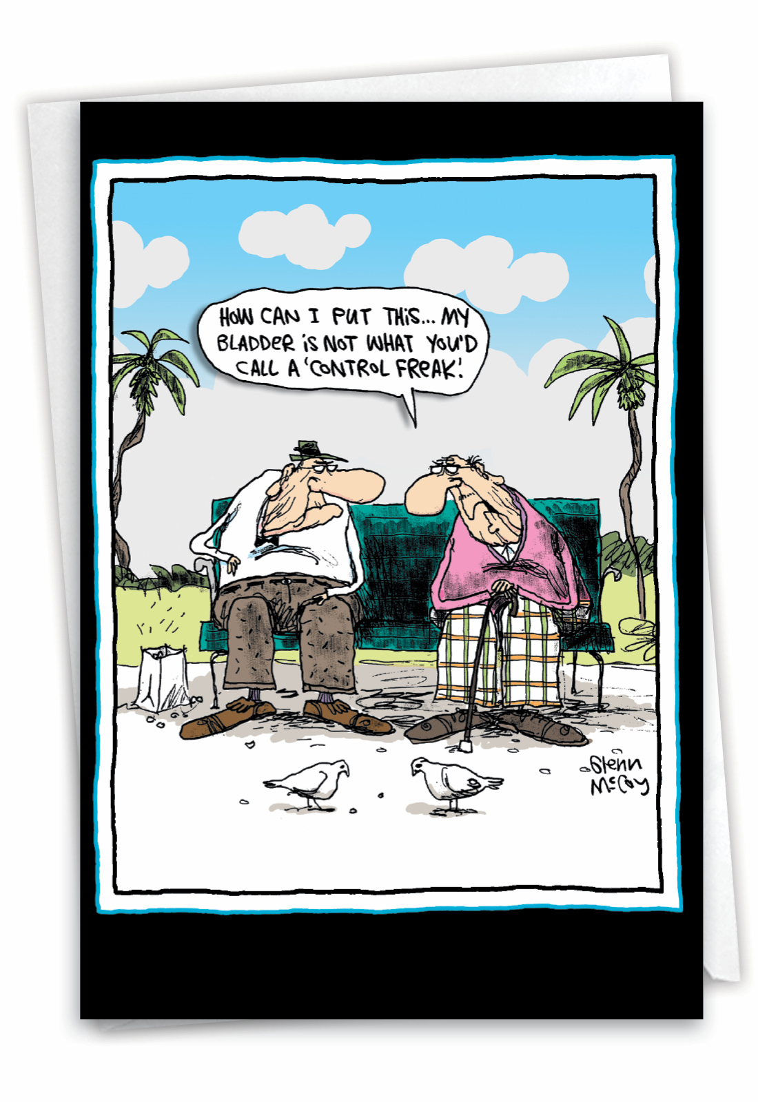 Control Freak Funny Dirty Card Mccoy