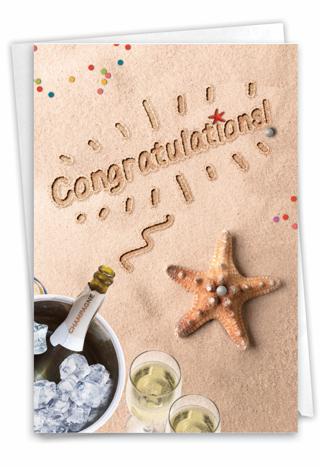 Beach Notes - Congratulations: Creative Congratulations Card