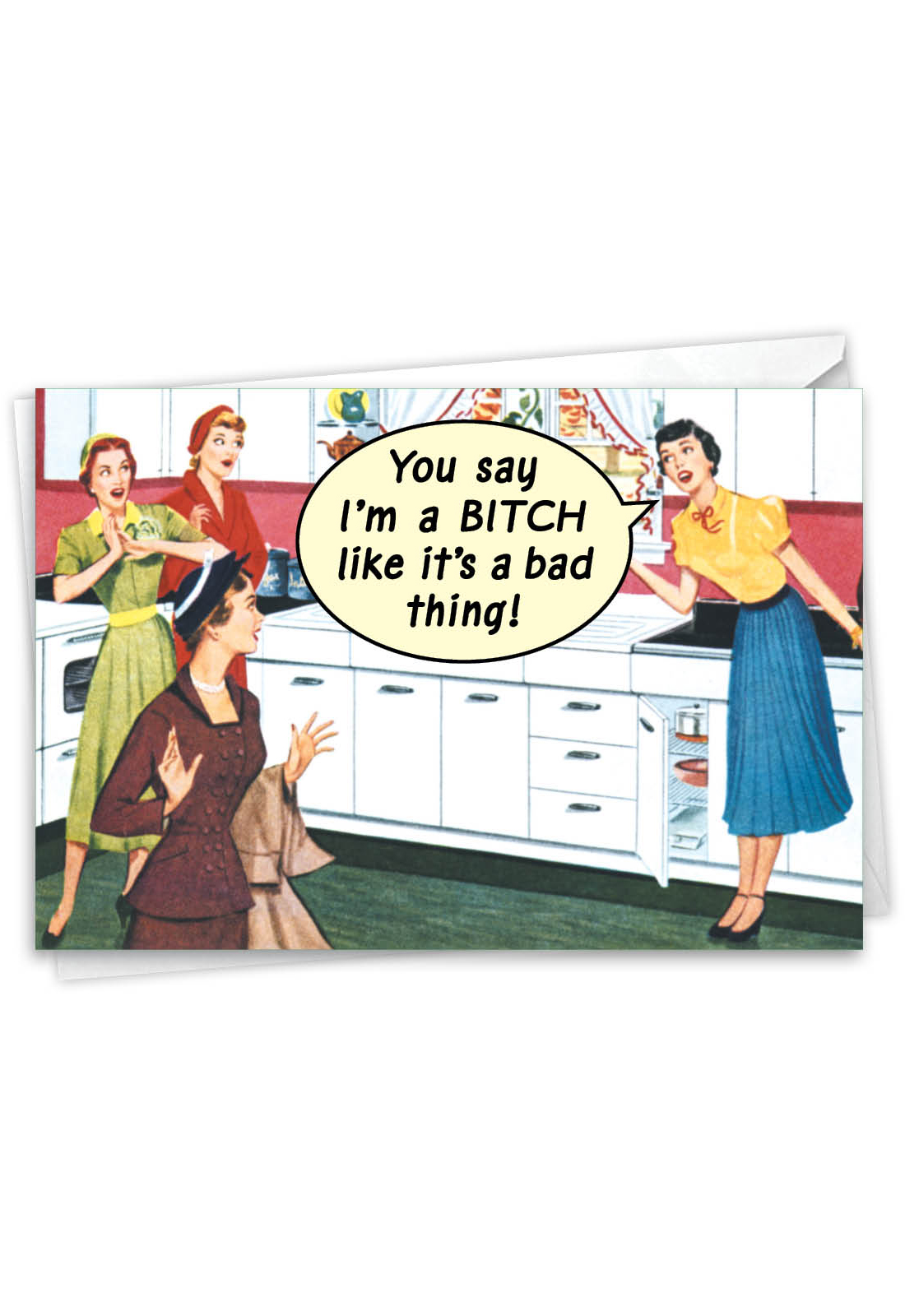 Bitch: Hilarious Birthday Printed Card