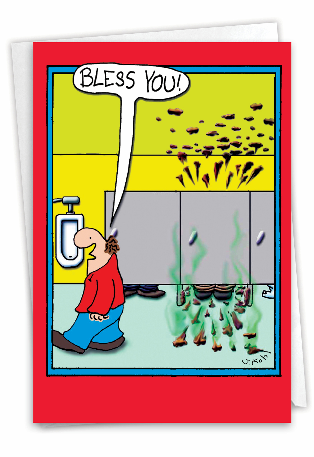 Bless You Poop Funny Birthday Card Bless You Poop Funny Birthday Card