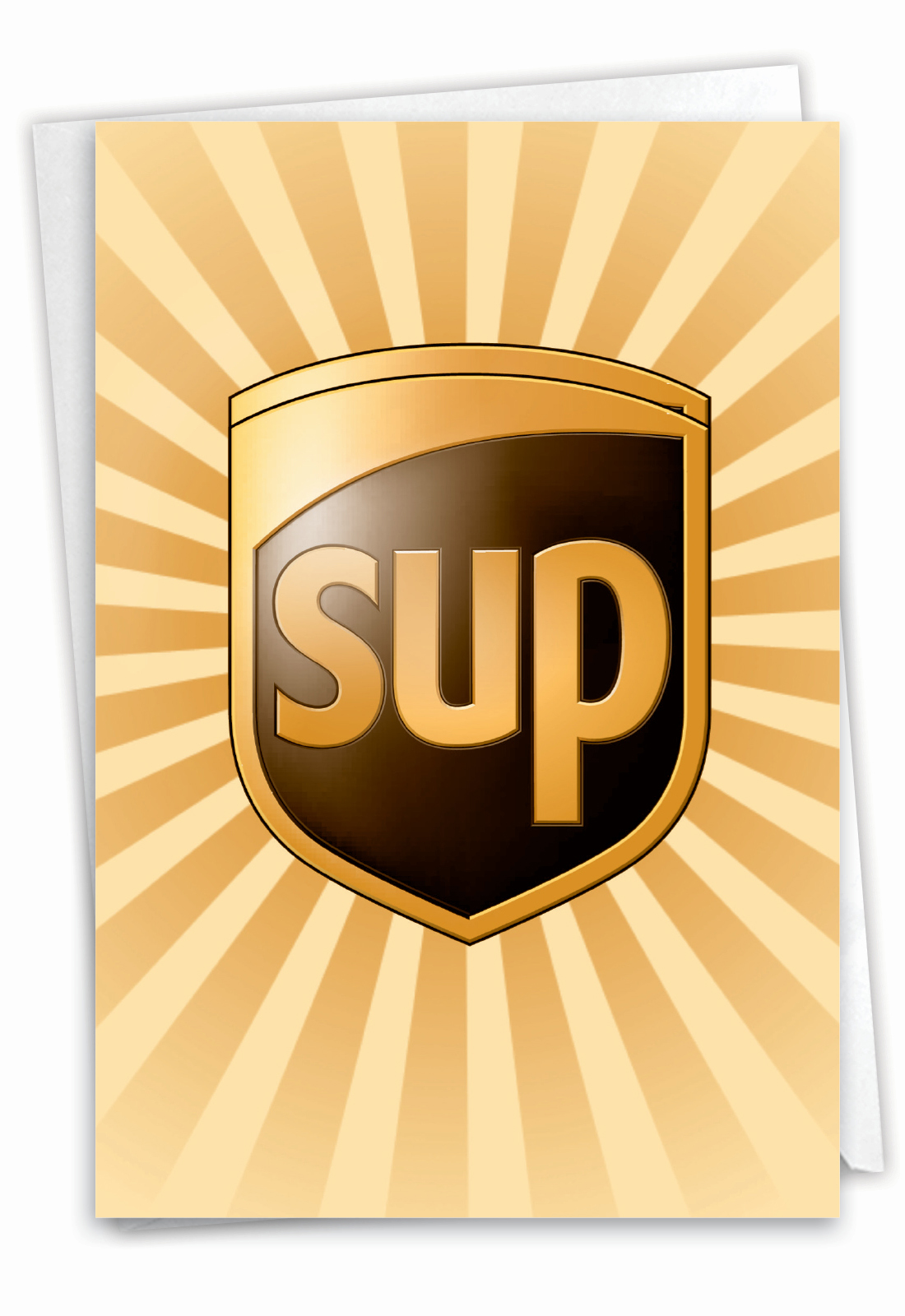 SUP: Humorous All Occasions Printed Greeting Card