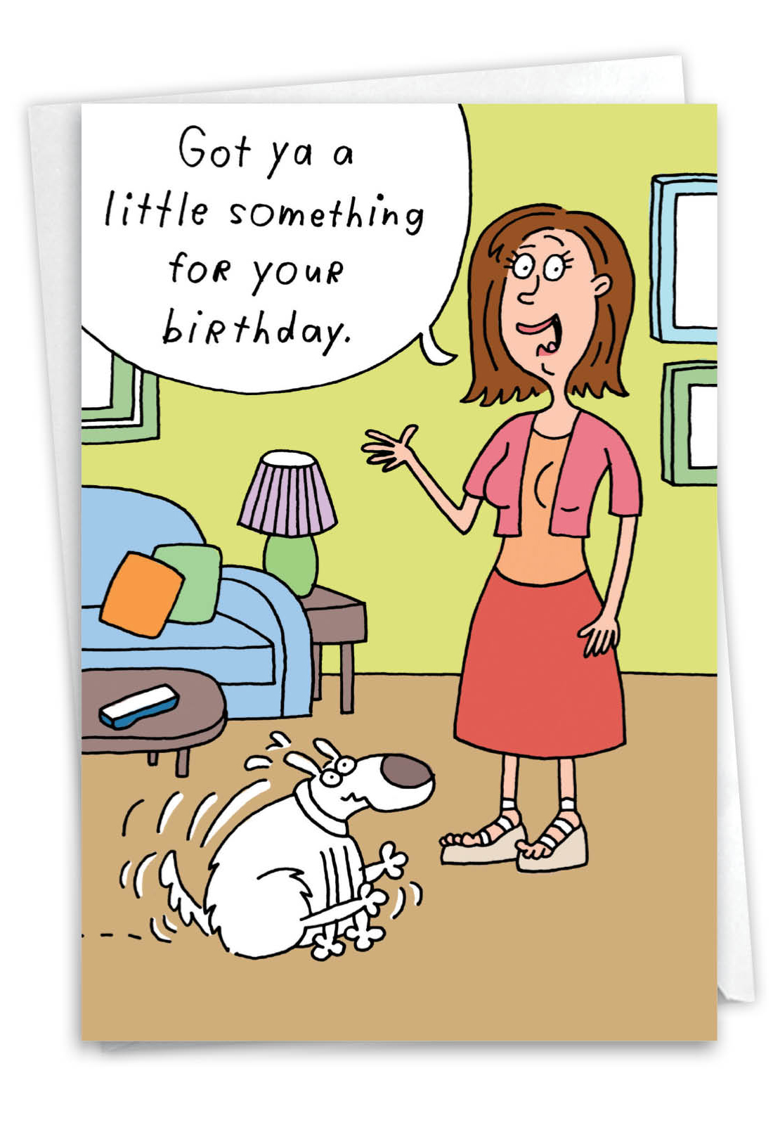 Scooter Or Walker Funny Birthday Greeting Card