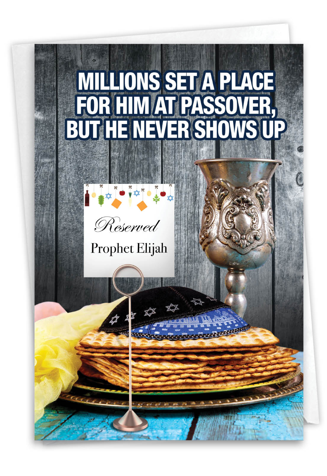 Take a Seat: Funny Passover Paper Card