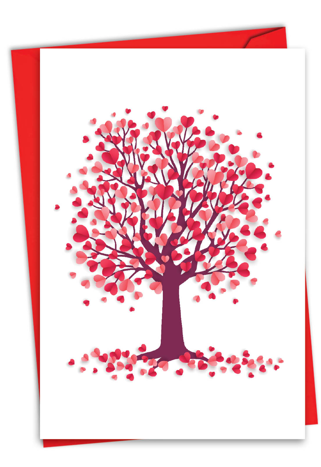 Love Trees: Creative Valentine's Day Printed Card