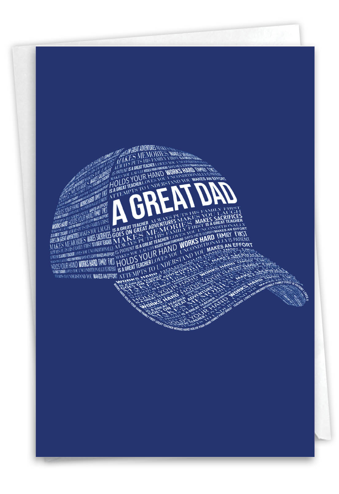 A Great Dad: Creative Father's Day Greeting Card