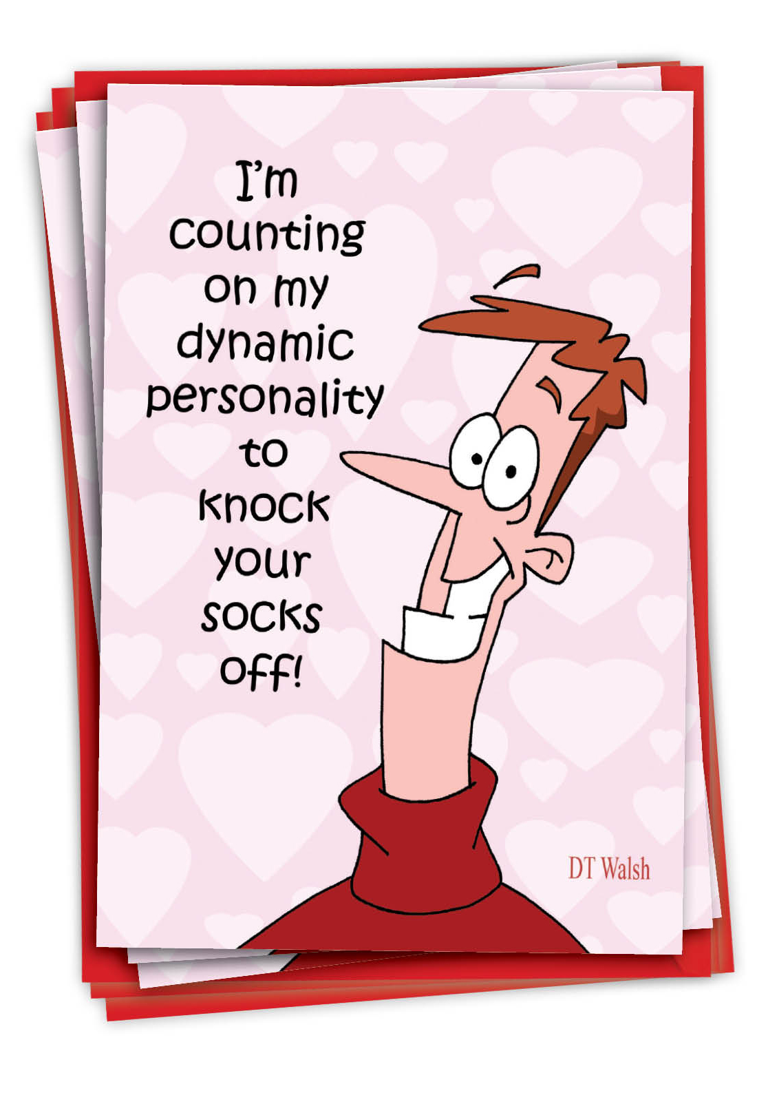 Dynamic Personality: Hysterical Valentine's Day Pack of 3 Cards