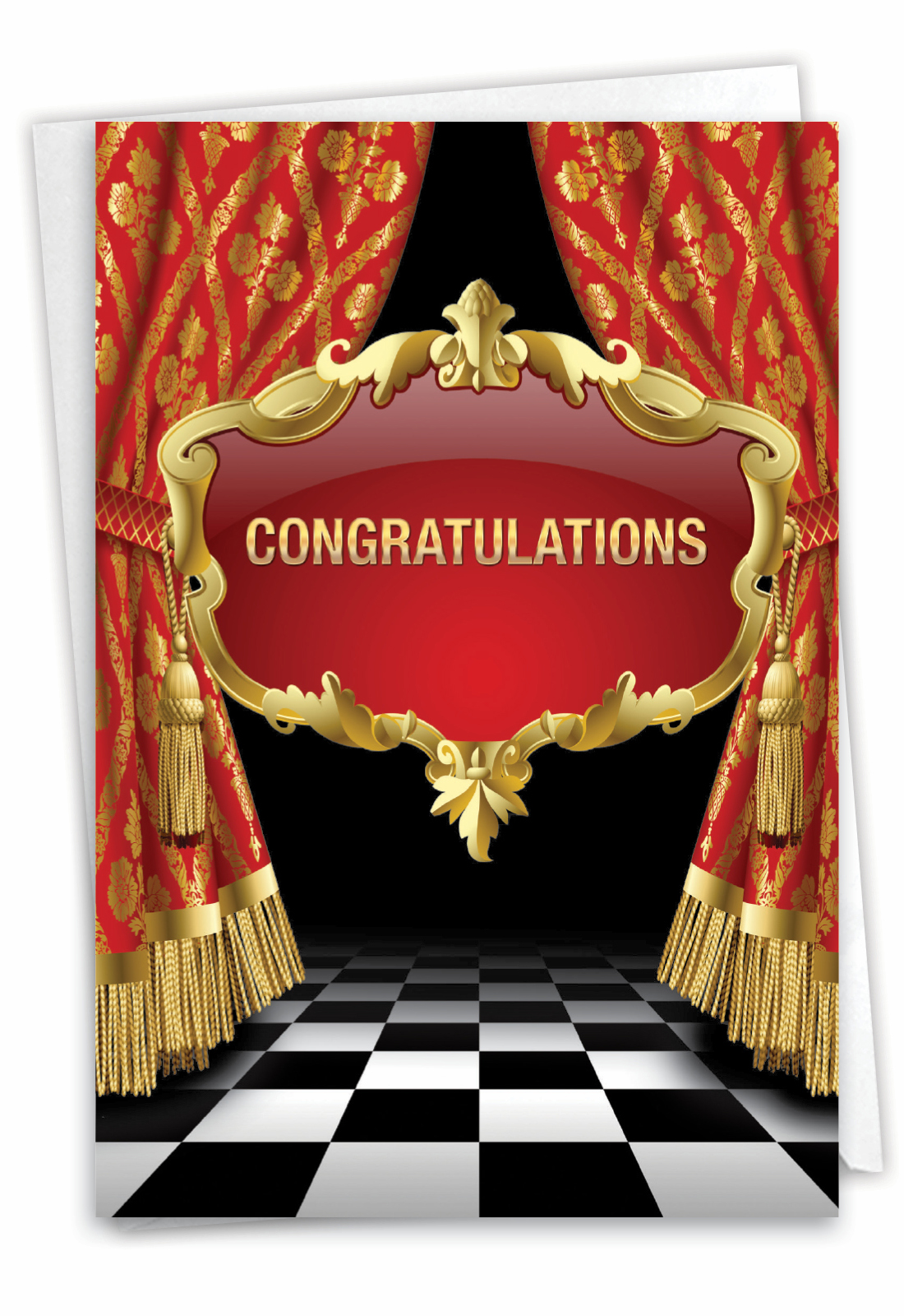 Take A Bow: Stylish Congratulations Card