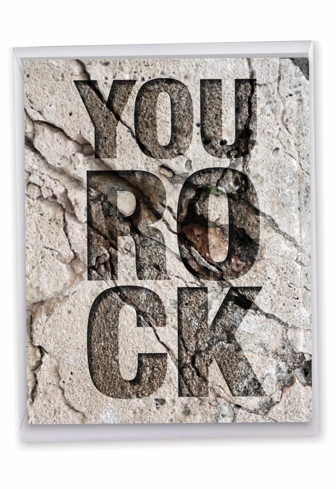 You Rock: Hilarious Congratulations Large Greeting Card