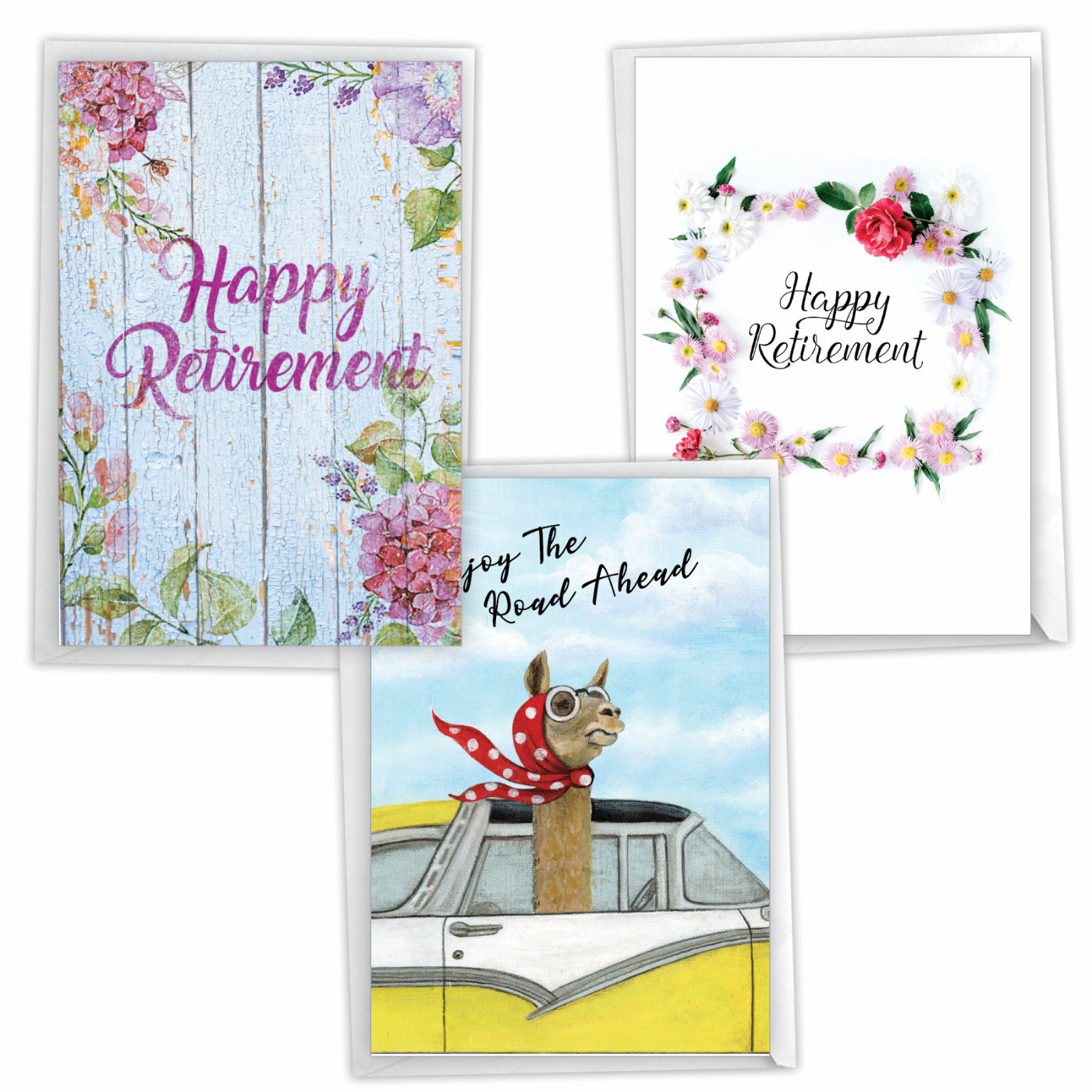 Next Chapter: Artistic Retirement Variety Pack of 3 Cards